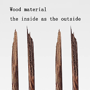 M.G Wenge Wood Chopsticks,10 Pairs Wooden Chopsticks,Chinese Japanese Korean Reusable Wood Chopsticks,Dishwasher Safe Chopsticks(9.8inch)