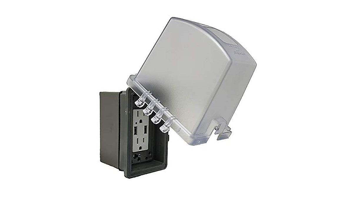 Sealproof Weatherproof Electrical Outlet Cover - Lockable & UL Compliant