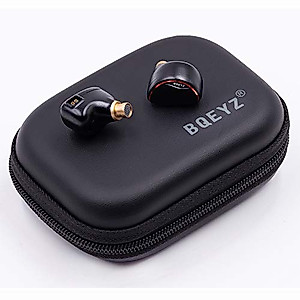 BQEYZ Spring2 HiFi in-Ear Monitor,IEM Equipped Advanced Hybrid Triple BA Dynamic Driver with Detachable  Cable for  Noise Isolation Audiophiles Musicians (Black)