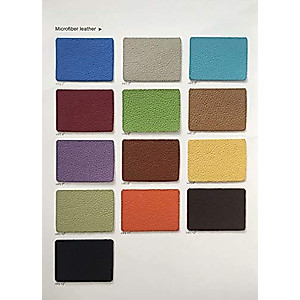 Global-Dental Office Assistant's Stools Adjustable Mobile Chair Microfiber Leather 12 Colors to Choose