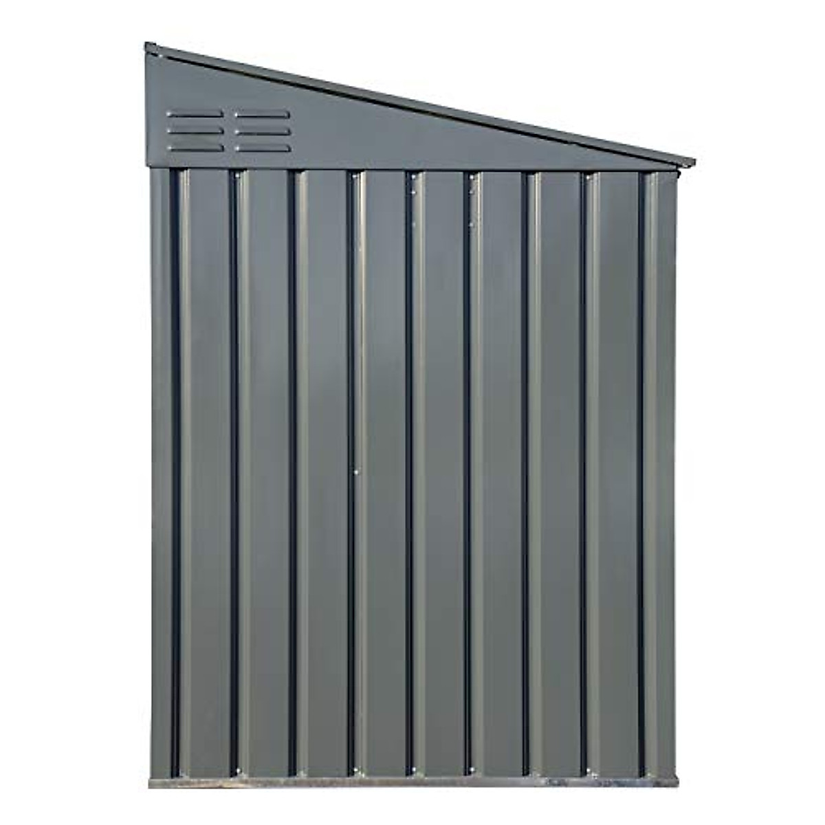 ARROW 6' x 3' Storboss Horizontal Outdoor Padlockable Steel Storage Shed, Charcoal