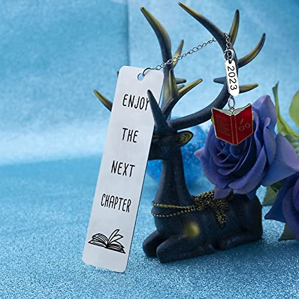 Graduation Gifts for Her Him Class of 2023 Gifts for College Highschool Graduation Gifts for Teen Girls Boys Friends Son Daughter-Enjoy The Next Chapter Inspirational Gifts Bookmarks for Women Men