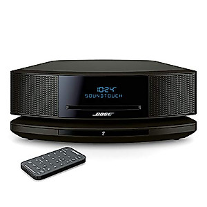 Bose Wave SoundTouch Music System IV, Compatible with Alexa, Espresso Black (Renewed)