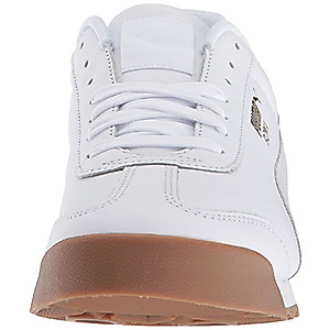 PUMA Mens Roma Sneaker, PUMA Mens White-PUMA Mens Team Gold, 9.5