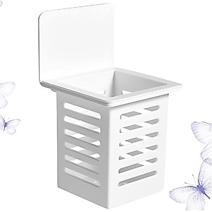 Hemoton Dishes Drying Rack Dish Drying Rack Dry Rack for Dishes Toiletry Organizer Wall Mounted Drying Rack Clothes Drying Rack Chopsticks Cage Kitchenware White Tableware