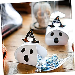 Garneck halloween Decorations halloween candy holder cake decorating Halloween Tote Bags Pumpkin Candy Bags popcorn containers Birthday mini cookie containers the witch 10 pcs Box
