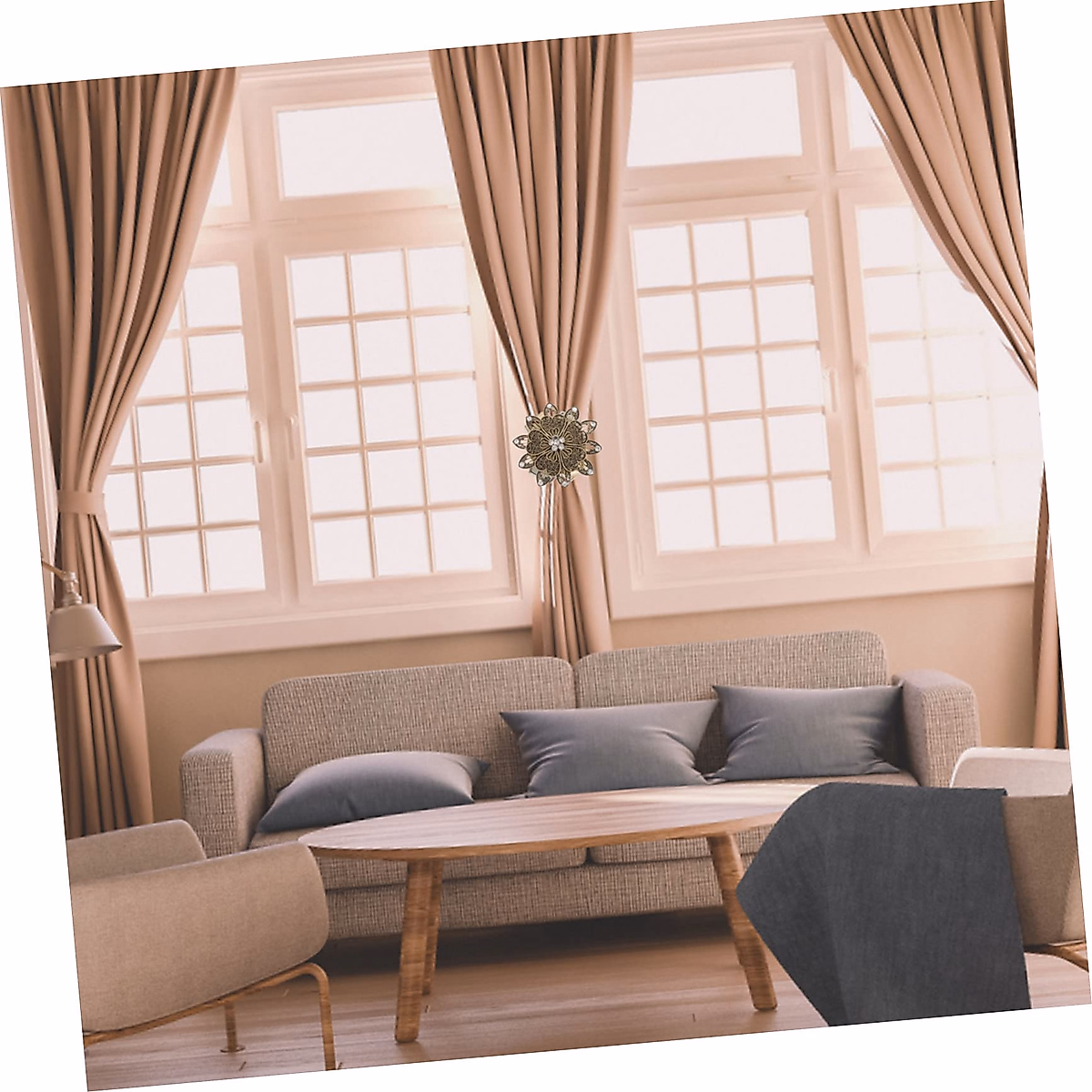 Curtain Tie Magnetic Curtain Buckle Magnetic Curtain Holdbacks Curtain Alloy Buckle Curtain Drape Tie Magnetic Curtain Strap Magnetic Drapery Buckle Delicate Drapery Tiebacks