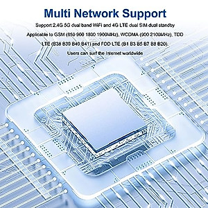 Luqeeg 10.1 Inch Tablet, 4G LTE Network MTK6762 Octa Core 12GB RAM 512GB ROM 8MP Front Camera 2560x1600 Resolution Tablet PC for Learning for Business (Blue)