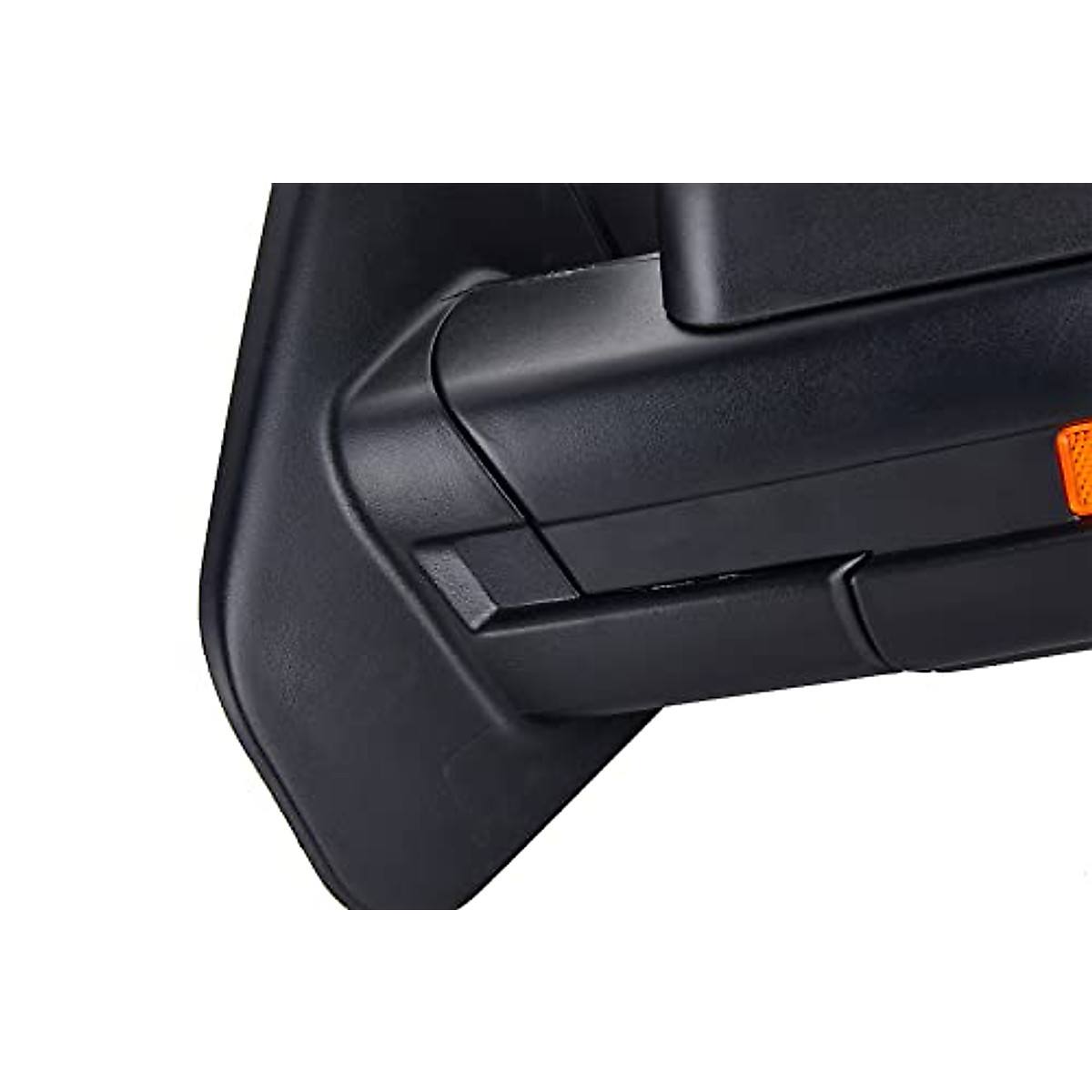 ZAPOSTS Towing Mirror Fit for 2007-2014 FORD F150 Power Heated W/Amber Signal,W/Puddle Light,Manual Folding,Driver Side