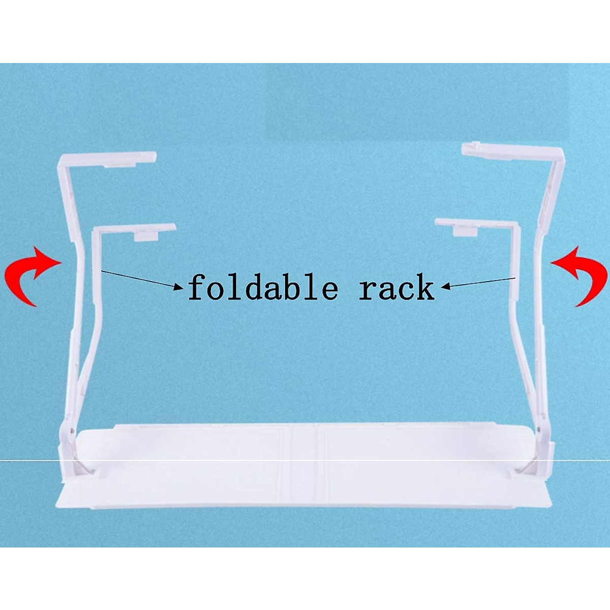 Adjustable Foldable Air Conditioner Deflector Confinement Air Deflector Outlet Air Wing Air Cooled Baffle Wind Direction Telescopic Windshield for Home