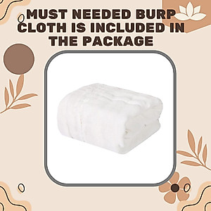 Diaper Changing Basket, Burp Cloth and Diaper Changing Sheet (Big Package), Portable Changing Pad, Unisex Changing Basket, Foam Diaper Changing Pad for Dresser, Changing Table Topper for Dresser