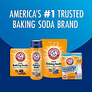 Arm & Hammer Baking Soda Fridge-n-Freezer Odor Absorber, 14 oz. - 12 Pack