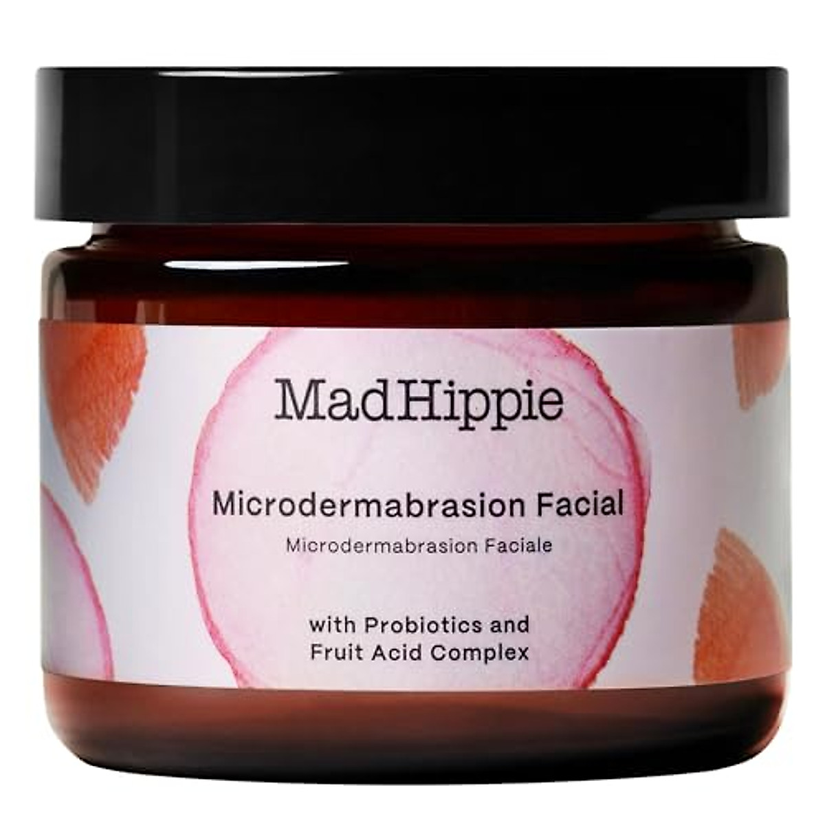 Mad Hippie MicroDermabrasion Facial - Exfoliating Face Scrub with Glycolic Acid, Mandelic Acid, AHA Complex & Hyaluronic Acid, 2.1 Fl Oz