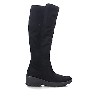 BZees Women's Brandy Knee High Boots, Black, 8