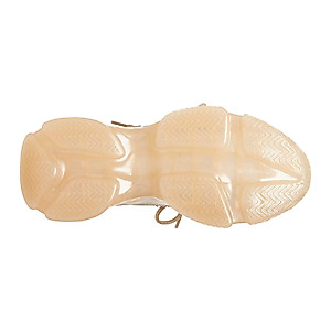 Steve Madden Women's Maxima Sneaker, Blush Multi, 8.5