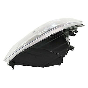 HDOZTOJI Headlight Halogen Right Passenger Side Clear Lens Chrome Interior Lens Driving Head Light Headlamp for Ram 1500 Classic 2019-2021 1500/2500/3500 2013-2018