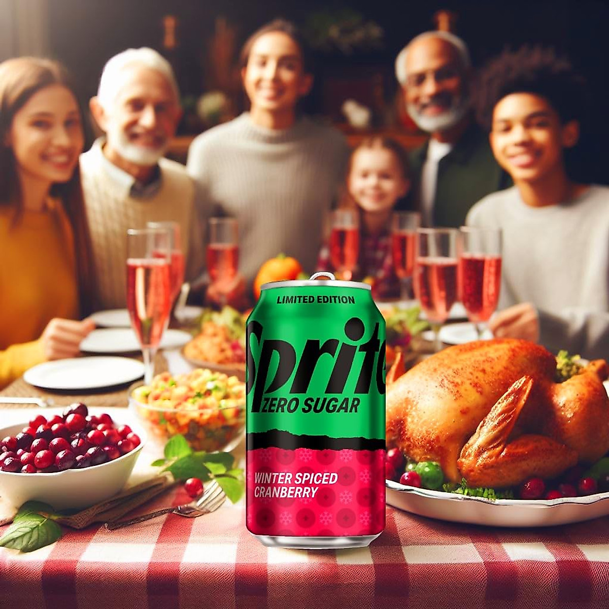 Sprite Cranberry Zero Sugar, 12 fl oz, 18 cans