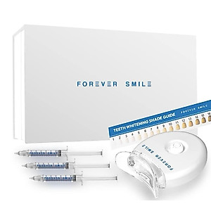 Forever Smile 5X LED Teeth Whitening Kit for Sensitive Teeth. Complete and Effective at Home Teeth whitening kit.