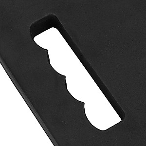 Gardening Kneeling Mat, Foldable Foam Knee Pad Thick Knee Cushion Pad for Gardening/Work/Baby Bath/Exercise 45cm*21cm(Black)