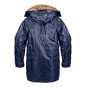 Rothco N-3B Parka-Navy Blue, X-Large