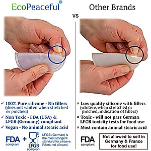 Mason Jar Sprouting Lids - 316 Surgical Stainless Steel Sprouting Lids for Wide Mouth Mason Jars- Rust-Proof, BPA-free - Curved Mesh Lids for Canning Jars (Wide Mouth)