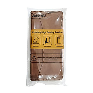 Jasonyu Flip Wallet Case for Google Pixel 7 Pro 5G,Leather Magnetic Folio Cover with Card Holder,Kickstand - TPU Shockproof Durable Protective Phone Case,Brown