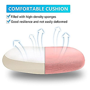 KERDOM Ergonomic Office Chair, Breathable Mesh Desk Chair, Lumbar Support Computer Chair with Wheels and Flip-up Arms, Swivel Task Chair BIFMA Passed, Adjustable Height Home Gaming Chair