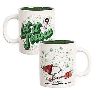 Peanuts Let It Snow Snoopy 16 oz. Ceramic Mug