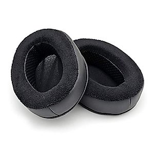 Memory Foam Ear Pads Replacement Cushions Covers Compatible with Corsair HS1 HS1A HS1NA Vengeance 1300 1400 1500 H2100 H1500 2000 2100 Headphone (Style 2)