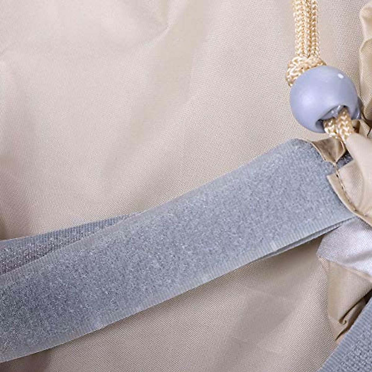 Zerone Patio Furniture Cover, Outdoor Chaise Lounge Covers Durable Lightweight Patio Chair Lounge Cover for Outdoor Patio Garden Furniture(Beige)