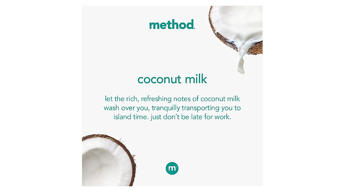 Method Hydrating Body Wash Coconut Milk - Moisturize & Refresh