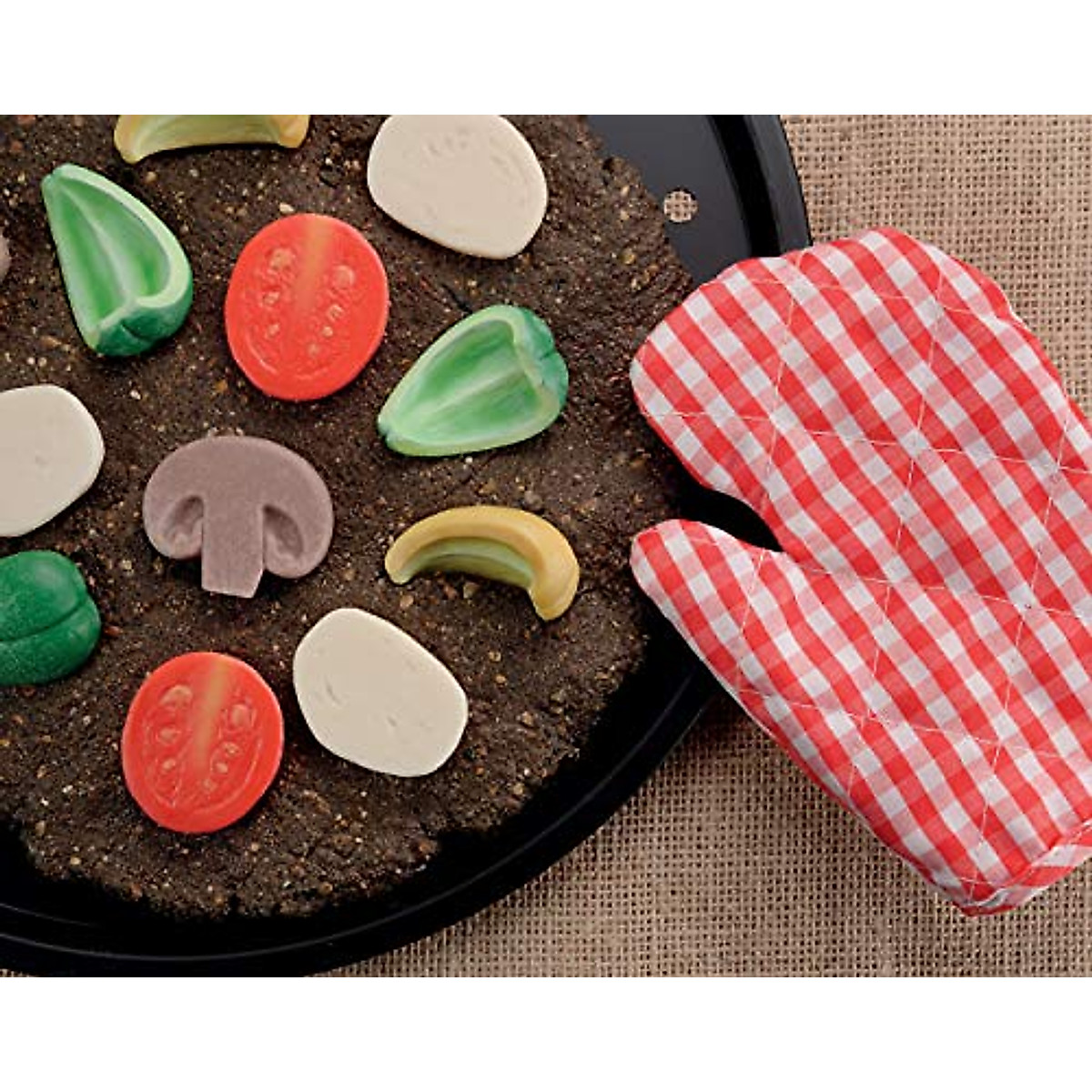 Yellow Door Sensory Play Stones, Pizza Toppings