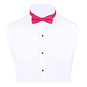 Men's Classic Pre-Tied Formal Tuxedo Bow Tie - S.H Churchill (Hot Pink)