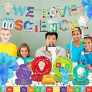 We Love Science Banner Science Party Decorations Science Theme Birthday Party Banner For Kids Mad Science Fun Scientist Subject Birthday Party Banner Supplies