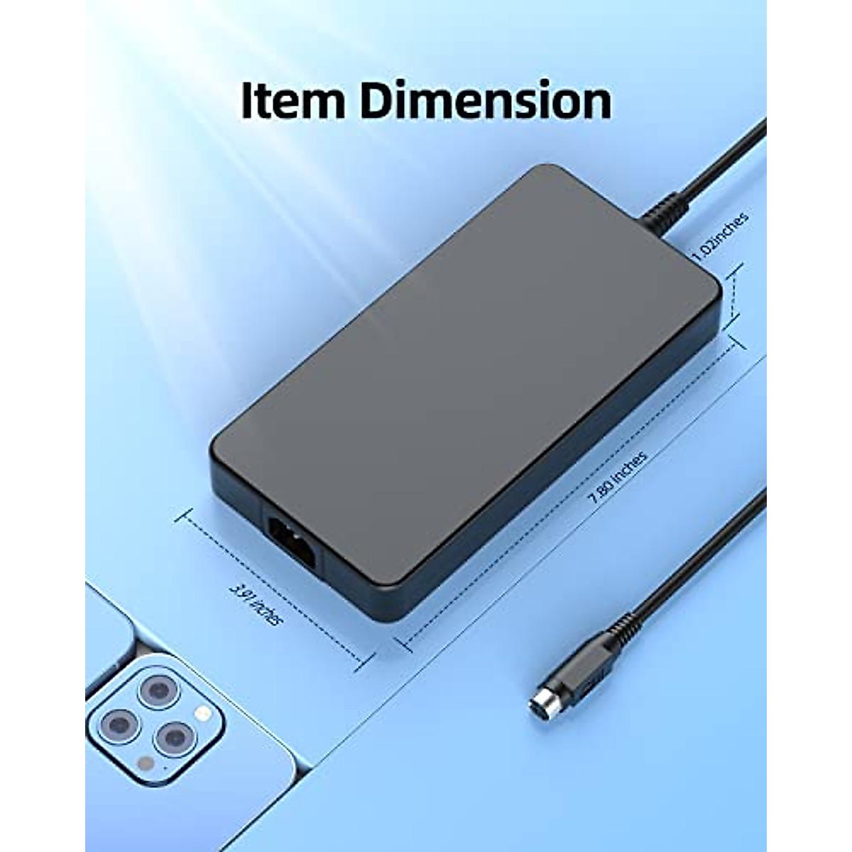 230W AC Charger Fit for MSI GT75 GT76 GT75VR GT73VR GT63 GT62VR GT83 GT83VR WT75 WT73VR,Trident 3 8RC 8RA 9SI 9SH 10SA 10SI VR7RC,Vortex W25 G25 Laptop Power Supply Adapter Cord