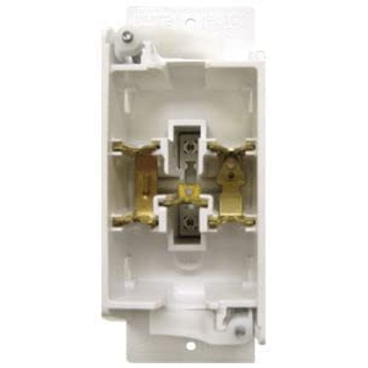 Pass & Seymour Mobile Home/RV White Self-Contained Rocker Switch w/Snap On Plate