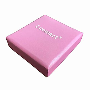 luomart Girls Best Friends Necklace for 2,BFF Friendship Gifts for 2,Rainbow Broken Heart Two Sided Pendant Jewelry Set for Women Teens (BFF Gifts for 2)