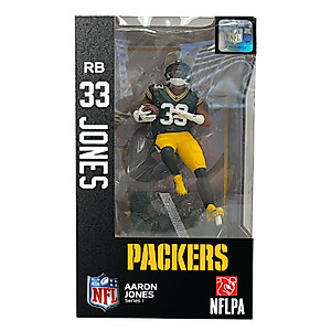 Imports Dragon - NFL - Aaron Jones (Green Bay Packers) 6" Figure Series 1, Multicolor (ID34899)