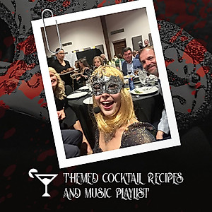 Masquerade and Murder: Ghosts of Our Past | Masquerade Murder Mystery Game | Flexible 4-20+ Players | Physical Game Kit