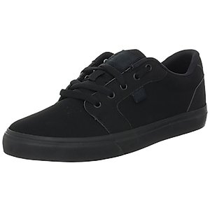 DC Men's Anvil Action Sports Shoe, Black/Black, 12 M US
