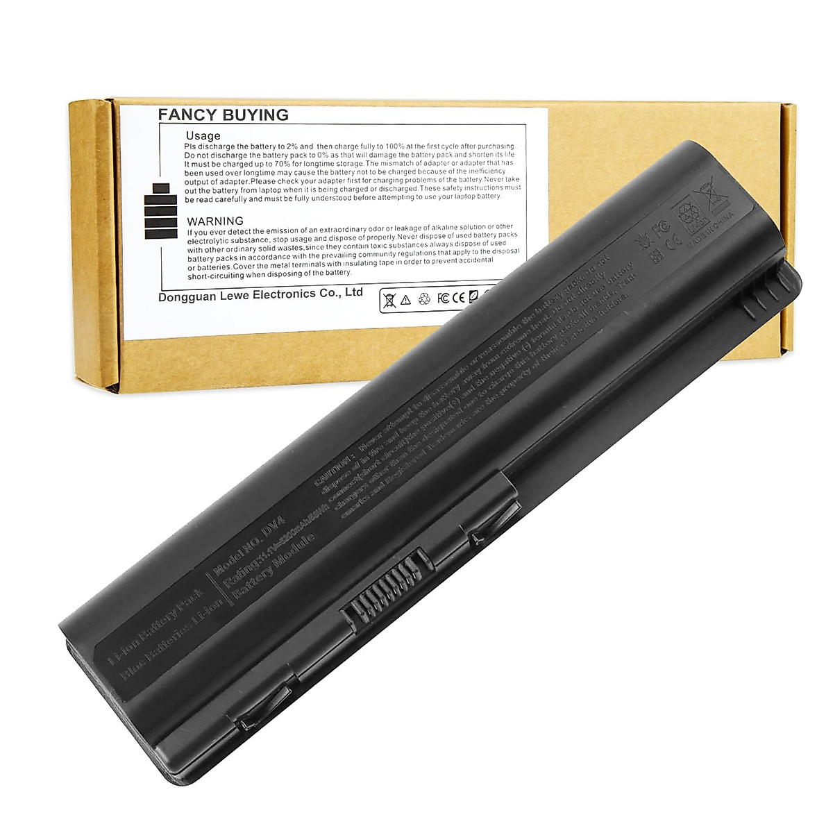 58Wh Laptop Battery for HP DV4 DV5 DV6 G50 G60 G60T-200 CTO G61 G70 HDX X16 HDX X16T Premium HDX16 HSTNN-LB72 HSTNN-LB73 HSTNN-UB72 HSTNN-CB73 HSTNN-DB72 HSTNN-DB73 HSTNN-IB72 HSTNN-IB73 dm1-2000