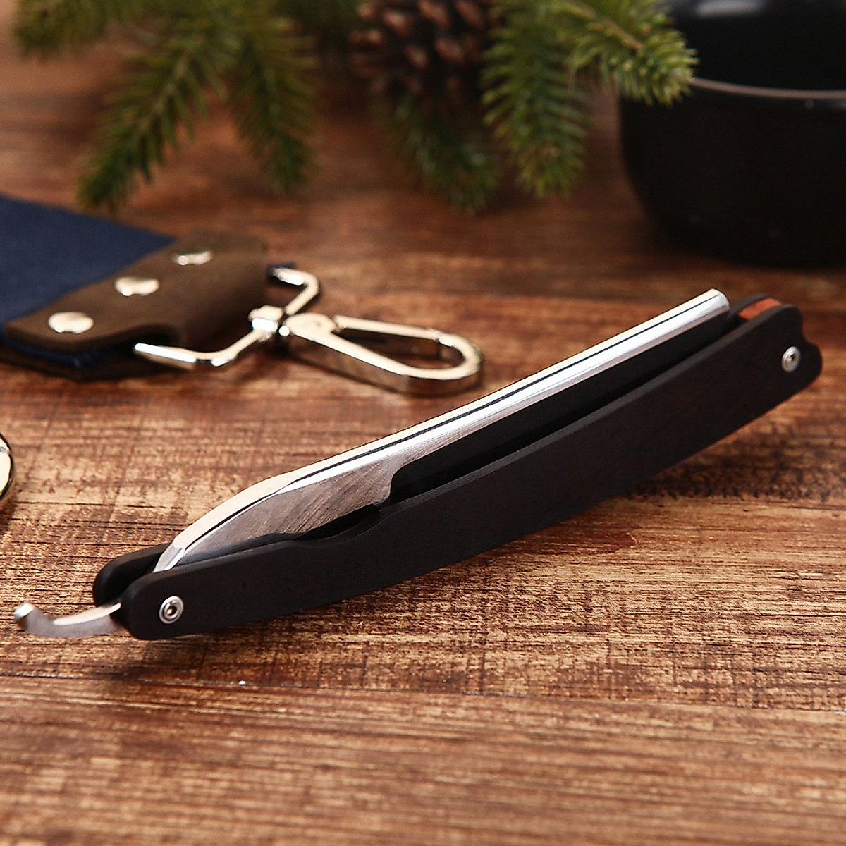 Gold Dollar club cut throat straight razor shaving razor