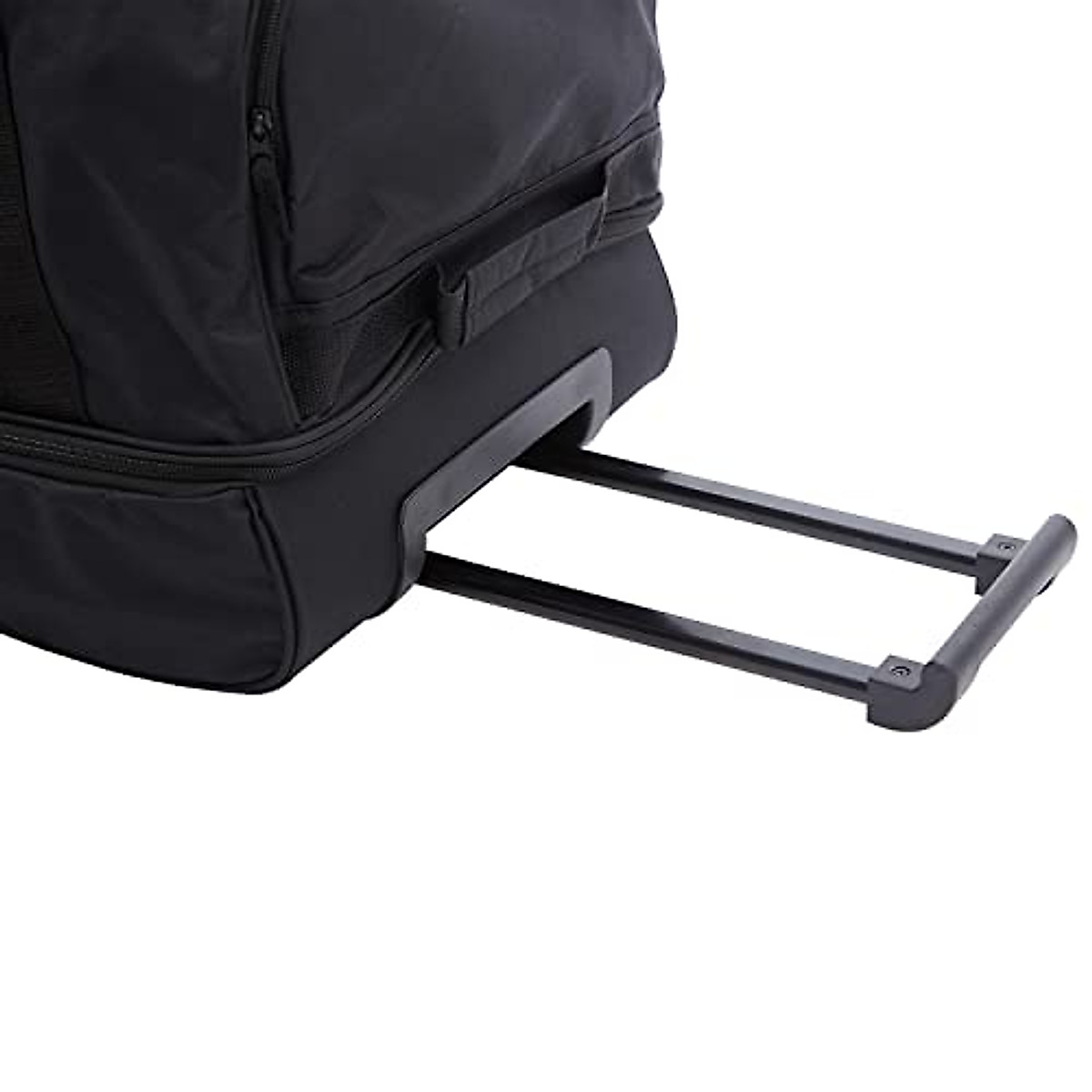 Wrangler Dobson Collection Featuring Backpacks for Travel and Leisure, Black, 29" Rolling Duffel