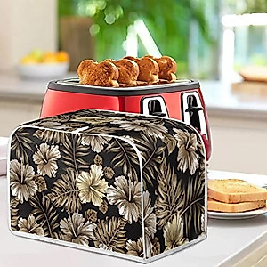 FKELYI Van Gogh Starry Night Galaxy Painting Toaster Cover 4 Slice Wide Sloth,Toaster Oven Cover,Small Bread Cover