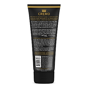 Cremo Barber Grade Reserve Blend Shave Cream for Cuts and Razor Burn, 6 Fl Oz