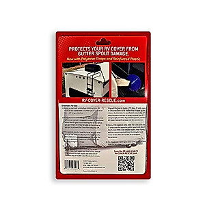 RV Cover Rescue | RV Gutter Spout Cover System | Protects Your RV Cover From Gutter Spout Damage