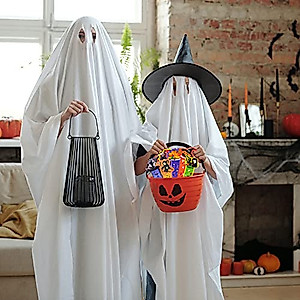 50 Pcs Halloween Bookmarks, Halloween Bookmark Ruler Pumpkins Ghost Skulls for Trick or Treat Prizes, Halloween Party Décor, Classroom Rewards, 10 Designs