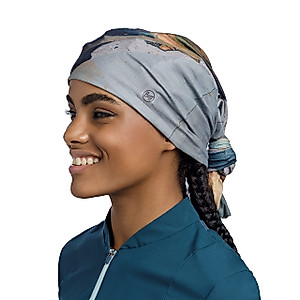 BUFF CoolNet UV Bike Neck Gaiter, Reflcetive, UPF 50 Sun Protection, Breathable, Cooling Bandana, Quick Dry Face Mask, Zomi Multi, Adult Size