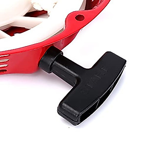 Recoil Pull Starter and Start Cup Assembly Replaces for Honda GX340 GX390 GX610 GX620 Generator 188/190f Lawn Mower Garden Machinery Parts