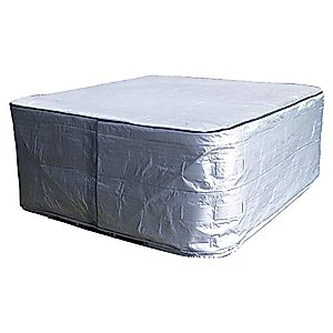 Hot Tub Cover Cap 84" Lx84 Wx 35" H Spa Cover Guard Water Proof hot tub Sun Shield